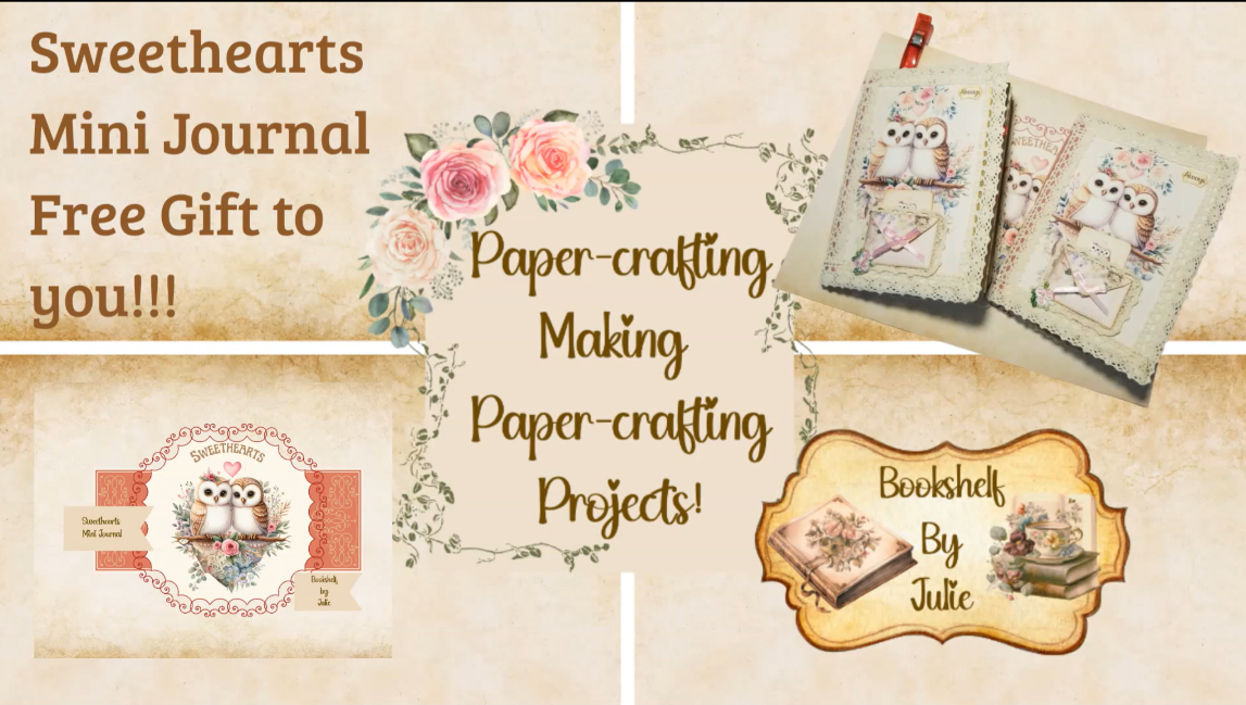 Sweethearts Mini Journal!!! Completely Free Mini Journal Kit!!! – Julie ...