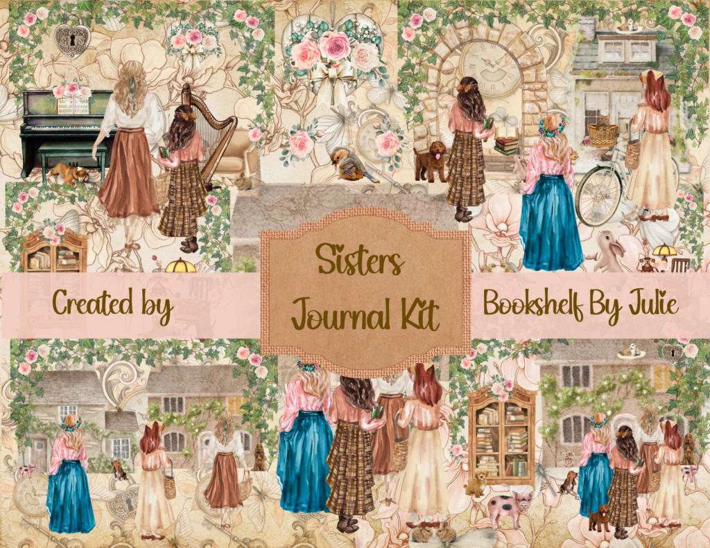 Bookshelf By Julie Shop – Digital Journal Kits – Julie Worthington