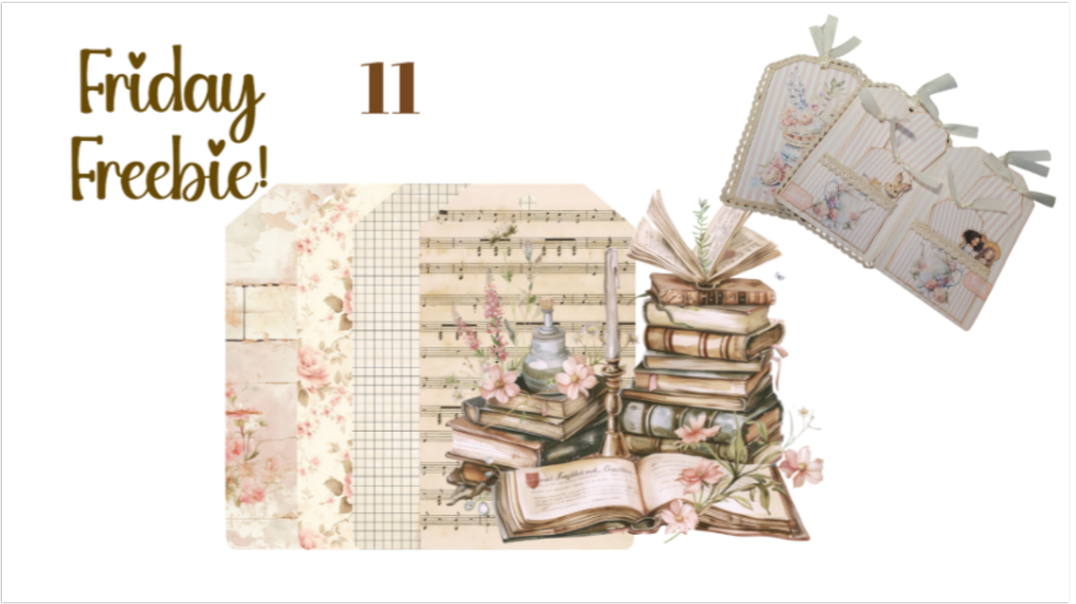 Friday Freebie 11 – Making a tag folio! – Julie Worthington
