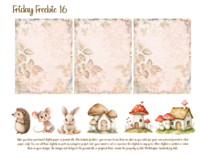 Friday Freebies – Julie Worthington