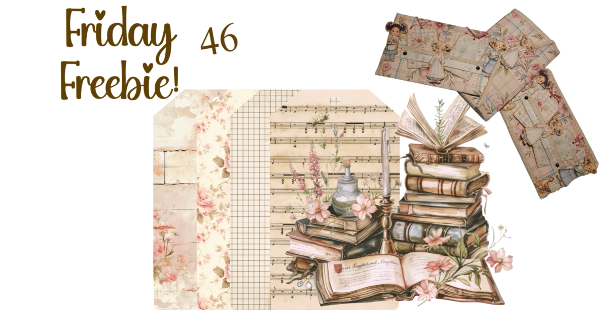 Friday Freebie 46! Beginner Friendly 😊 ️ #papercrafting #scrapbooking # ...